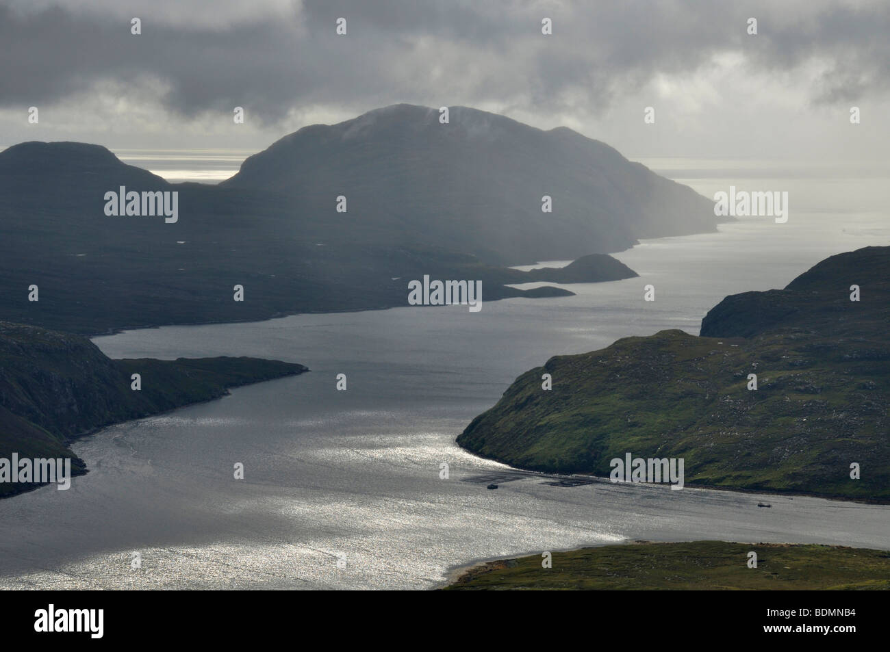 Loch Seaforth from Liuthaid, Isle of Lewis, Scotland Stock Photo - Alamy