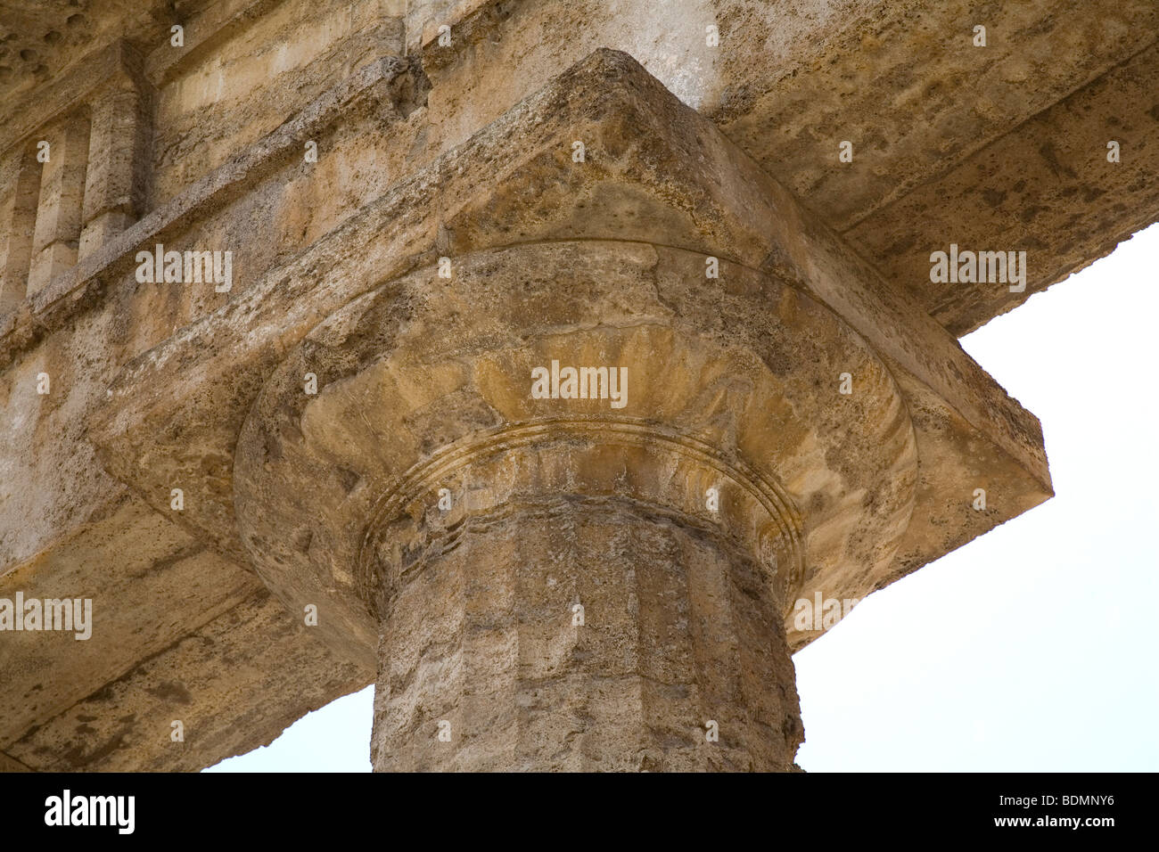Paestum, Poseidontempel, Hera-Tempel (um 450 v. Chr Stock Photo - Alamy