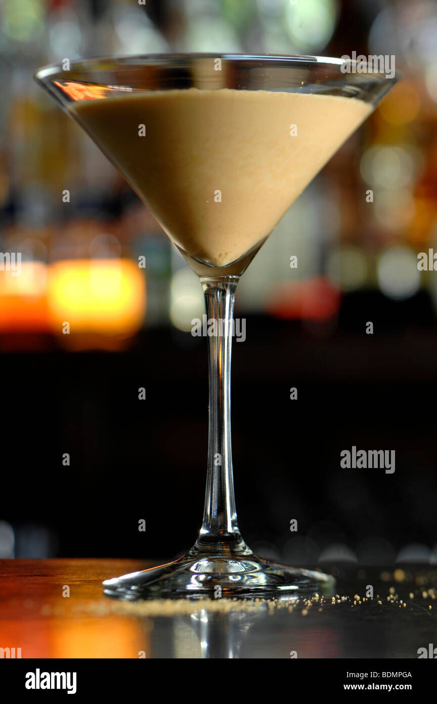 Cocktail in martini glass Stock Photo - Alamy