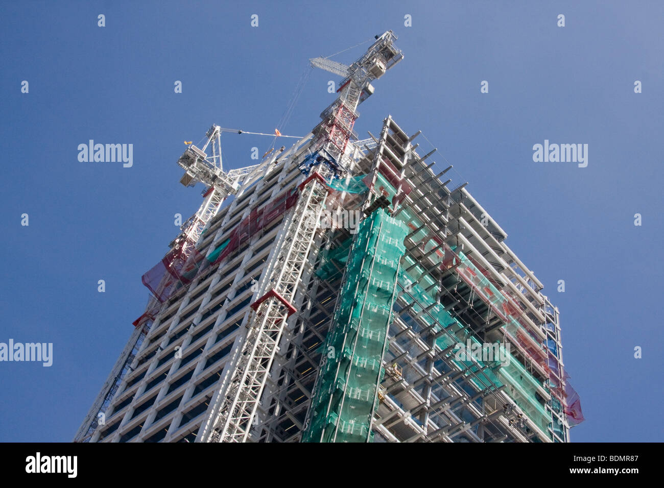 Construction site City of London England Stock Photo - Alamy