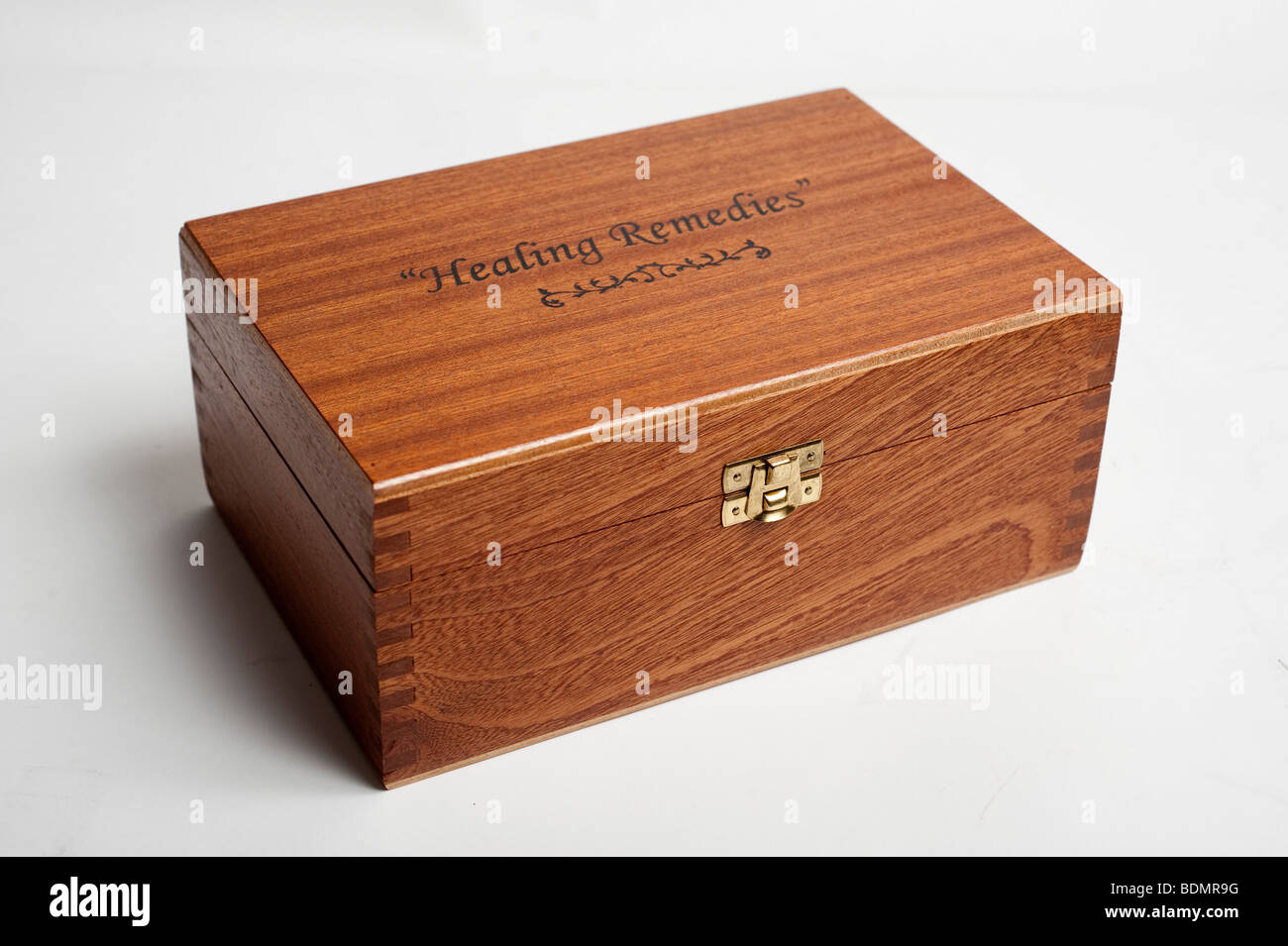 A box of bottles of Bach flower remedies Stock Photo - Alamy