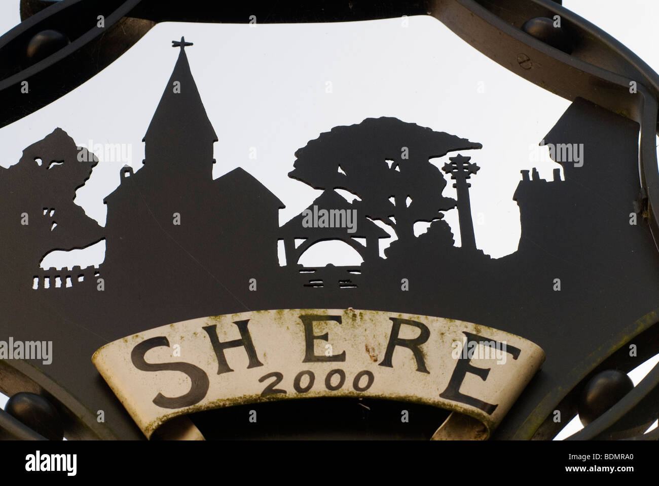 Shere village sign hi-res stock photography and images - Alamy