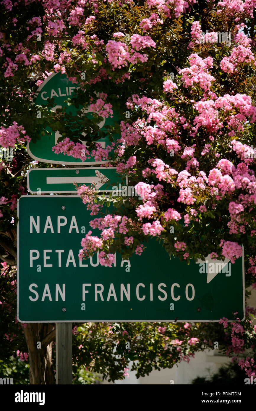 Sonoma california signs hi-res stock photography and images - Alamy