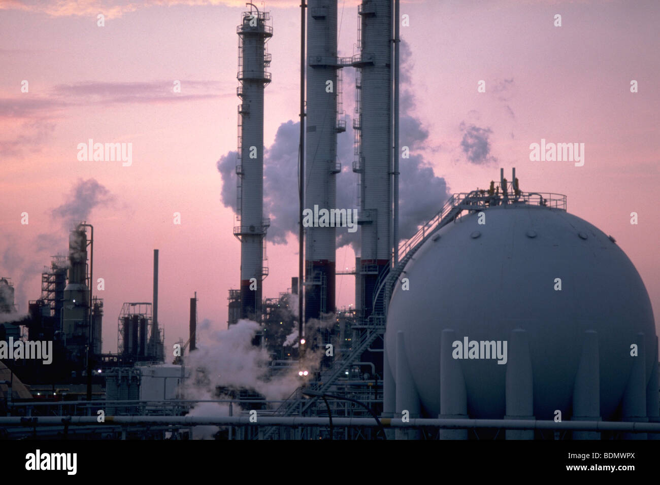 First oil refinery hi-res stock photography and images - Alamy