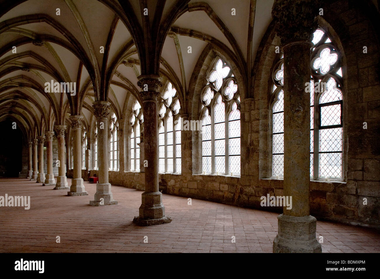 Walkenried/Harz, Klosterruine, Walkenried ehem Kloster Kreuzgang N ...