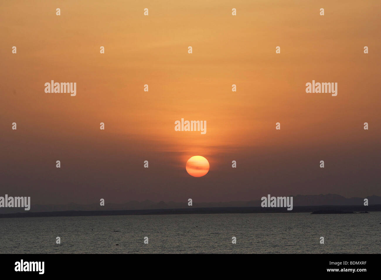 Sunset above Lake Nasser, Nubia, Egypt, Africa Stock Photo - Alamy