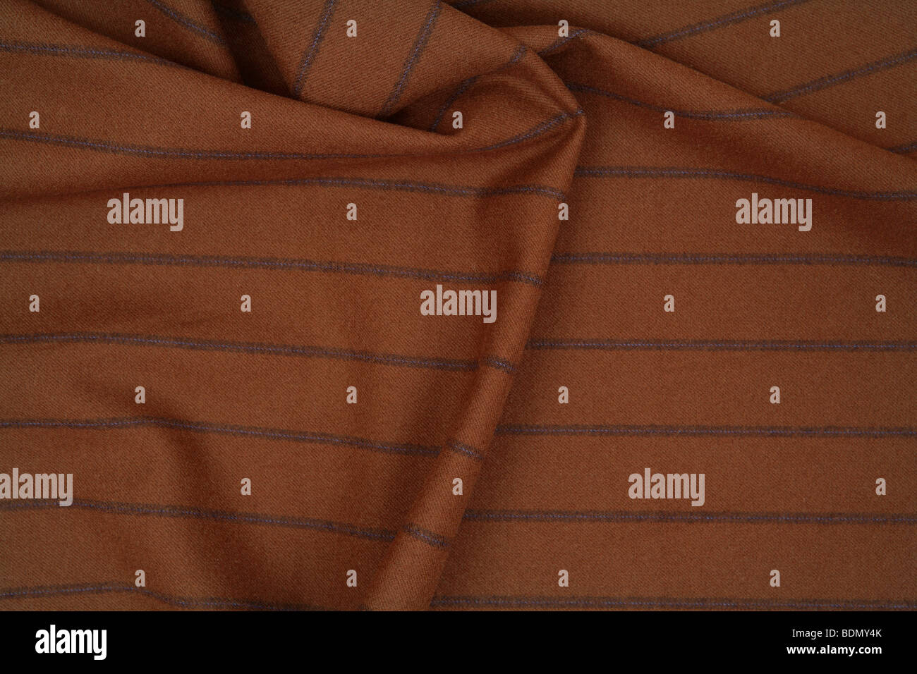 Horizontal brown blue striped fabric Stock Photo - Alamy