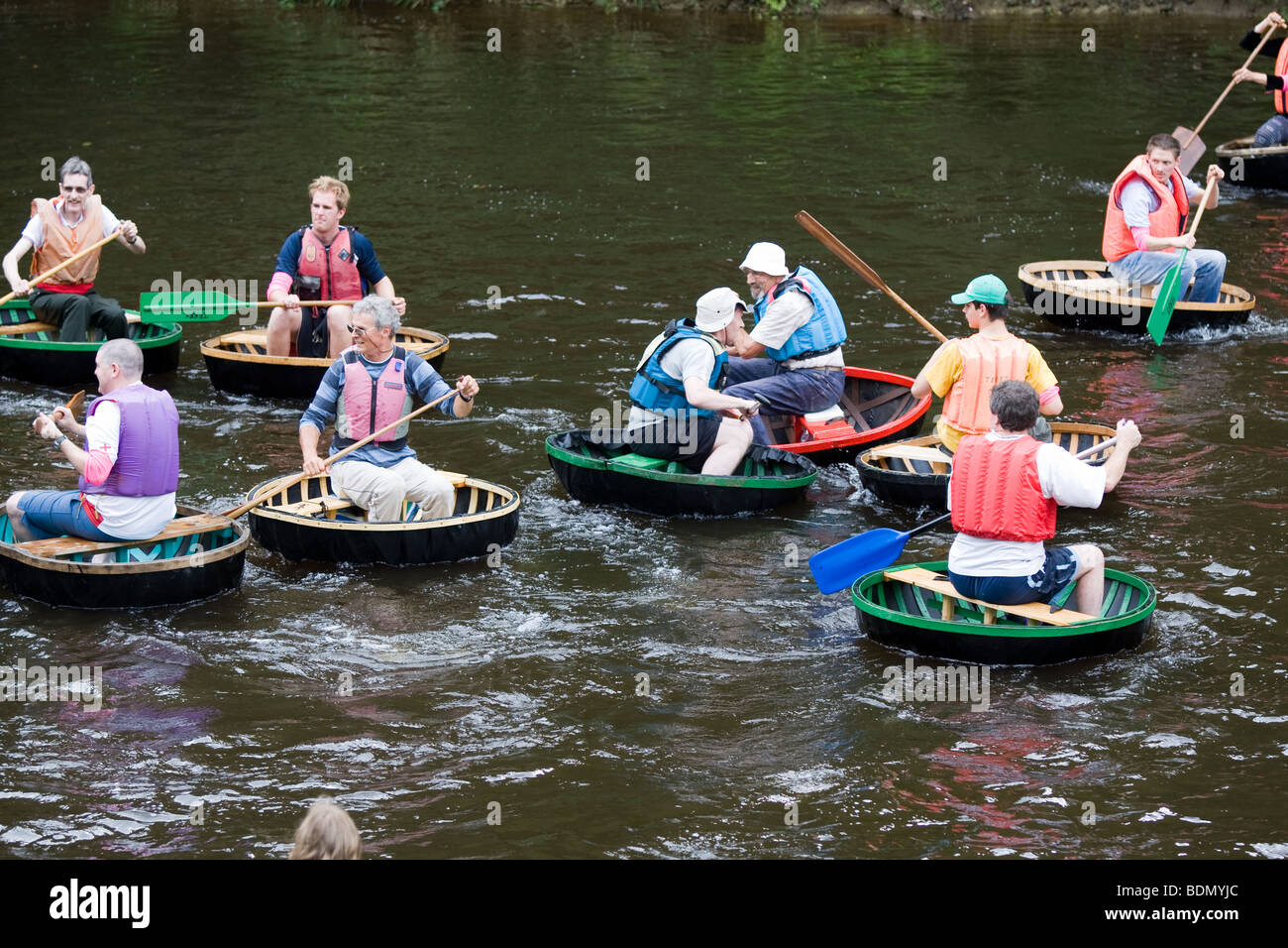 Ironbridge coracles hi-res stock photography and images - Alamy