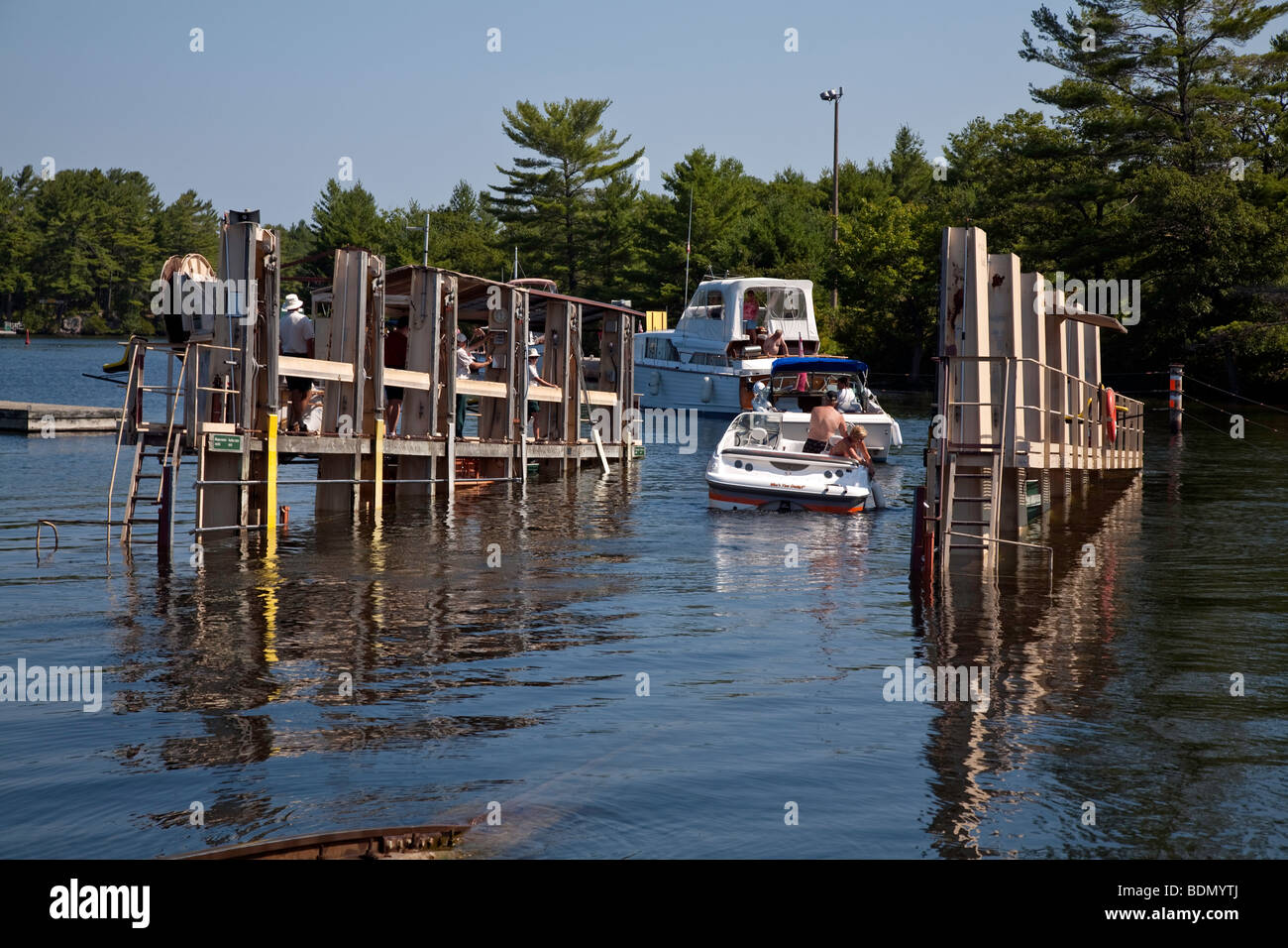 Marine Railroad at Lock 44,Big Chute Marine Railroad on the Trent ...