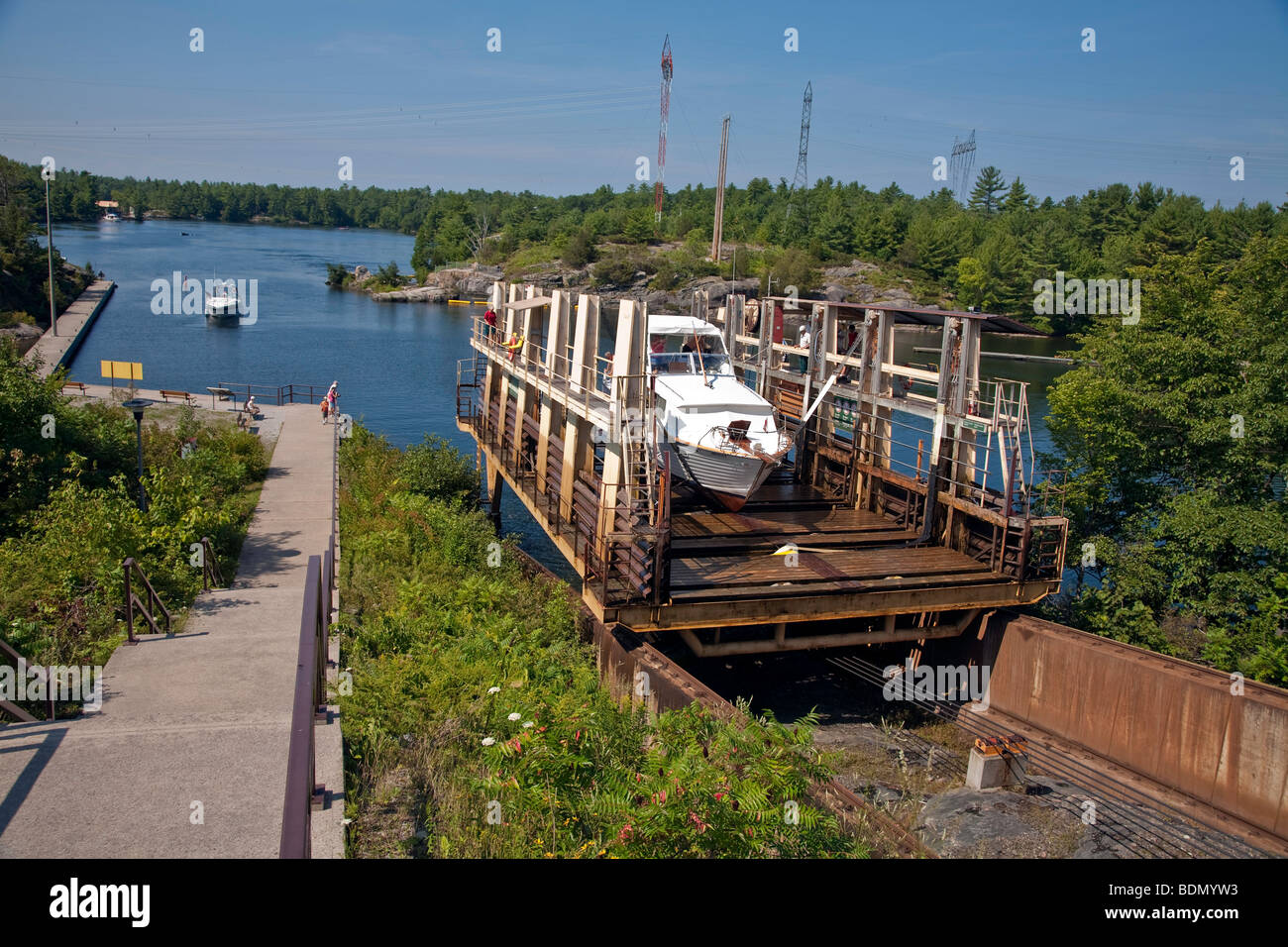 Big chute marine railroad hi-res stock photography and images - Alamy