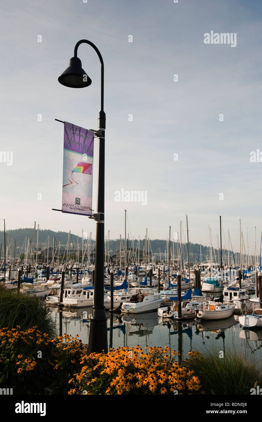 Squalicum harbor hi-res stock photography and images - Alamy