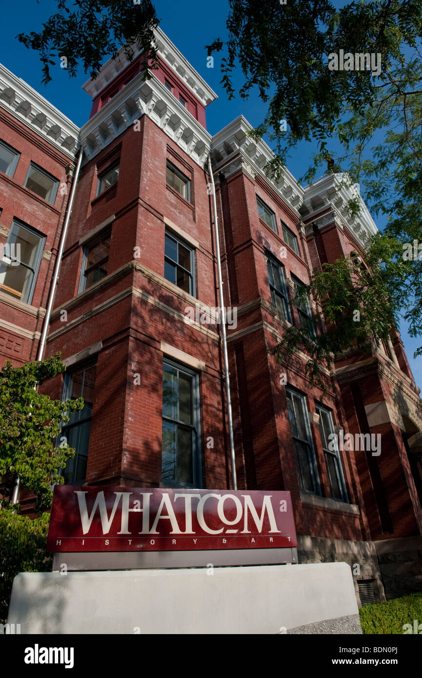 Whatcom Museum of History and Art is located in downtown Bellingham ...