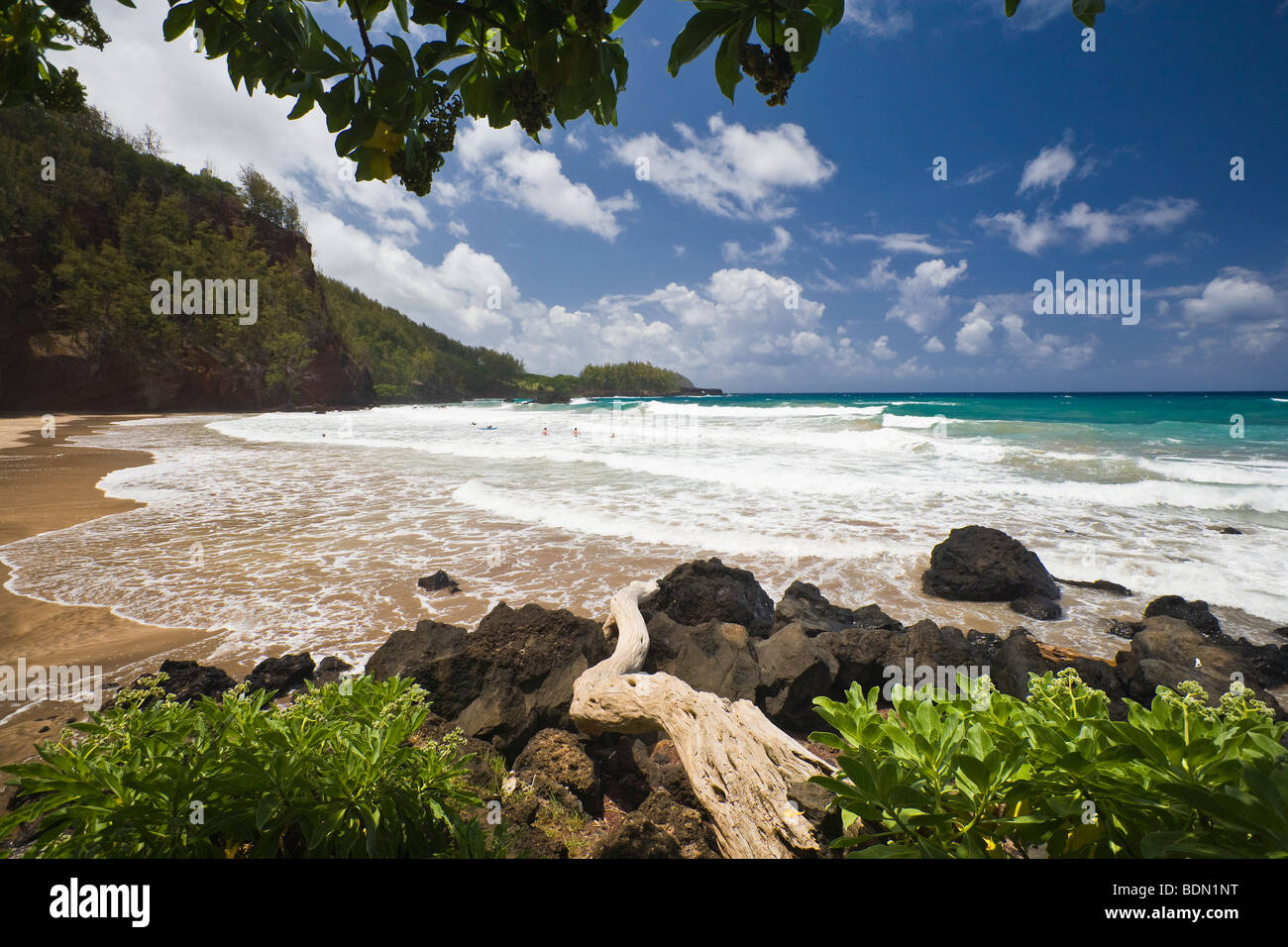Koki Beach near Hana, Maui, USA Stock Photo - Alamy