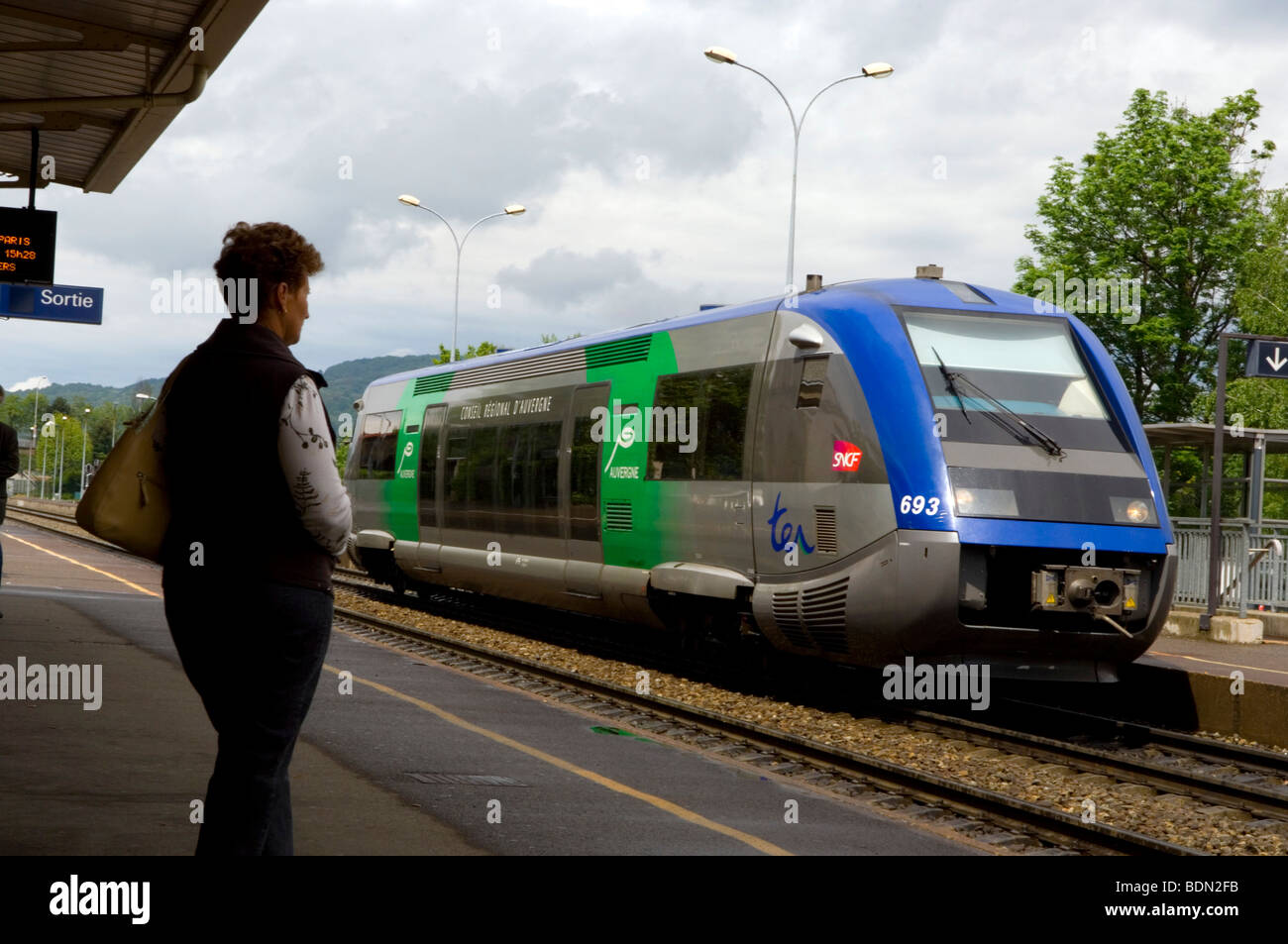 French local commuter train hi-res stock photography and images - Alamy