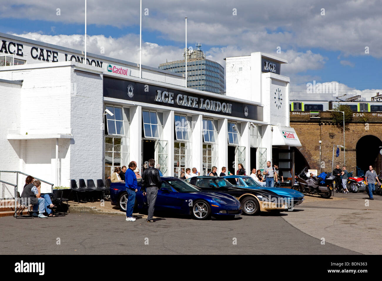 ACE Café London Stock Photo - Alamy