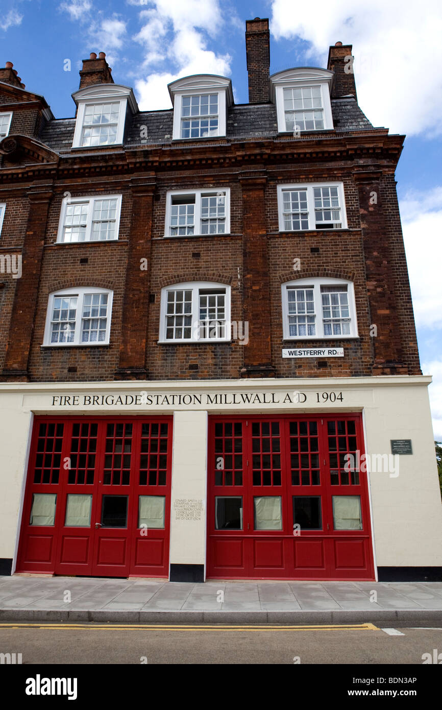 Old millwall fire station on hi-res stock photography and images - Alamy
