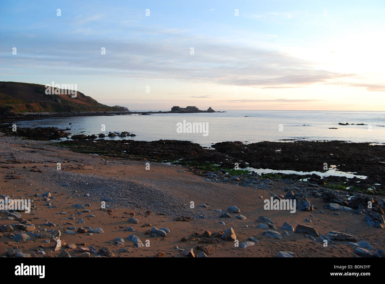 Alderney channel islands clonque beach hi-res stock photography and ...