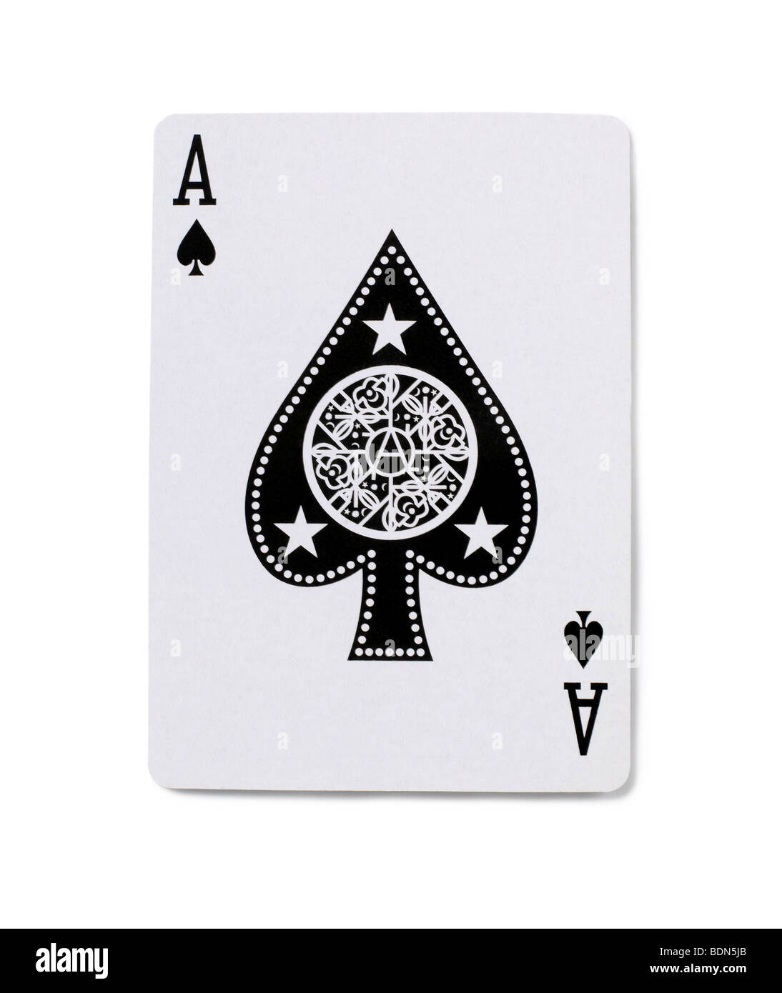 Ace of spades playing card hi-res stock photography and images - Alamy