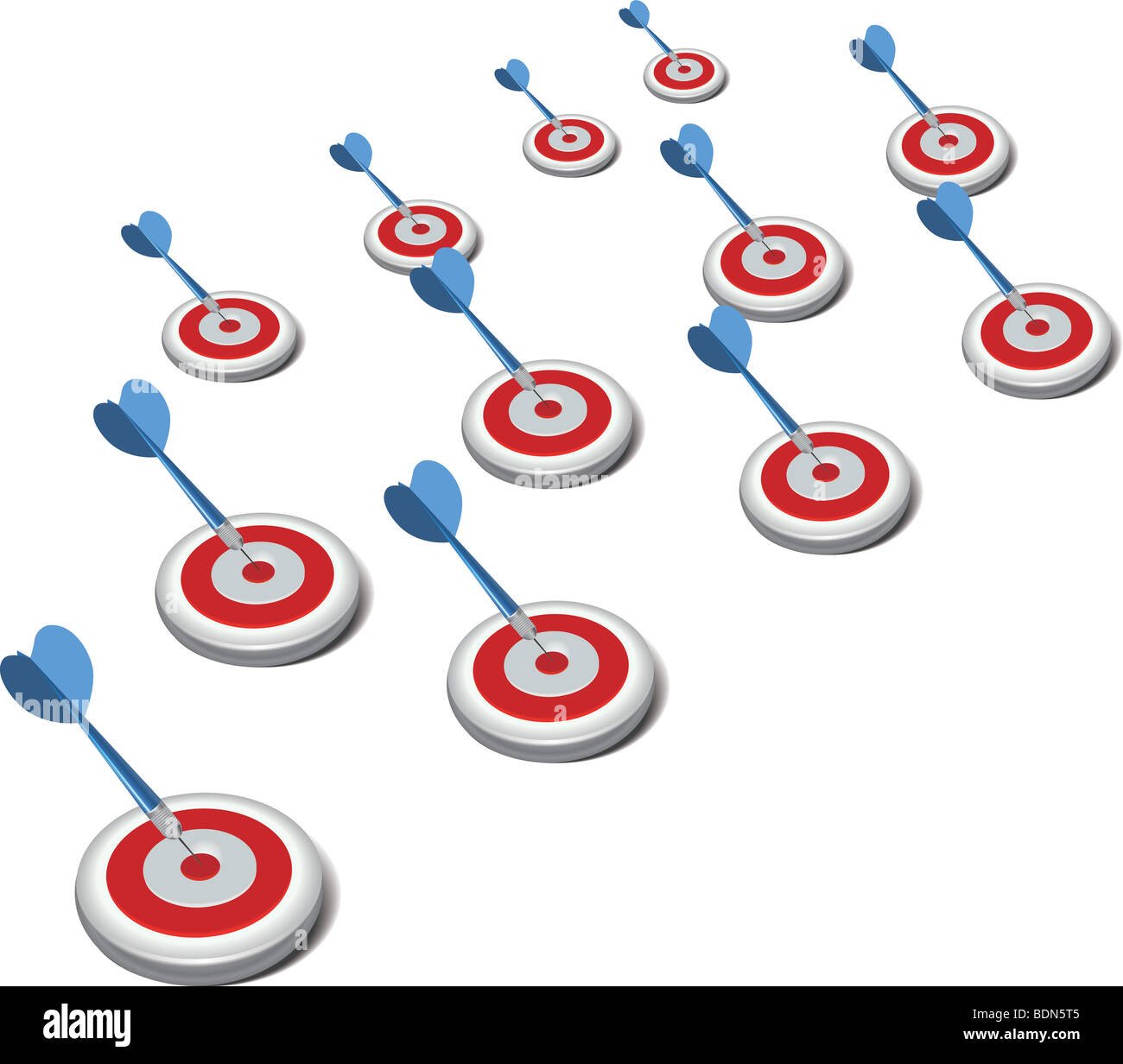 Target practice,Illustration and Paintings Stock Photo - Alamy