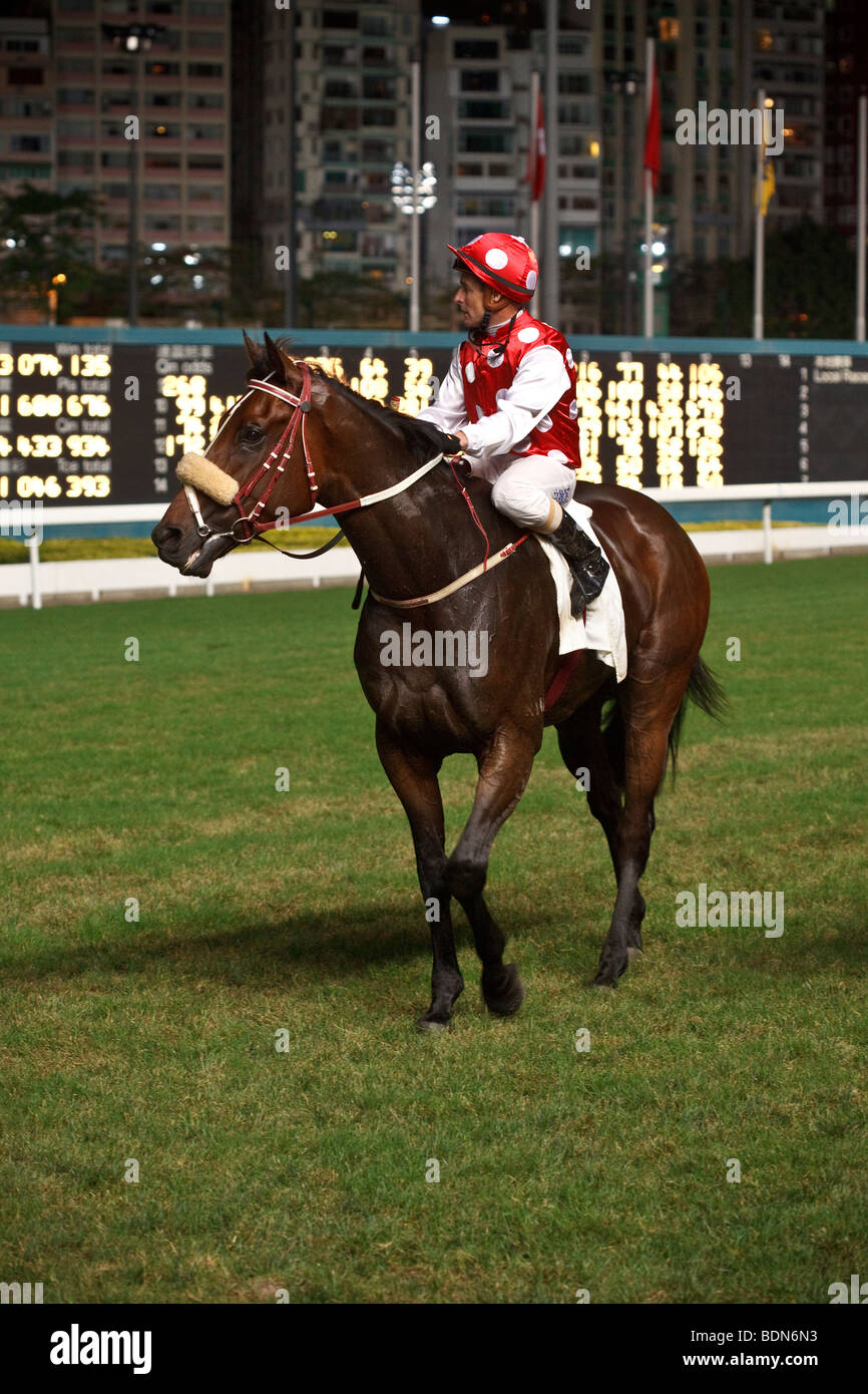 Horse race track finish hi-res stock photography and images - Alamy