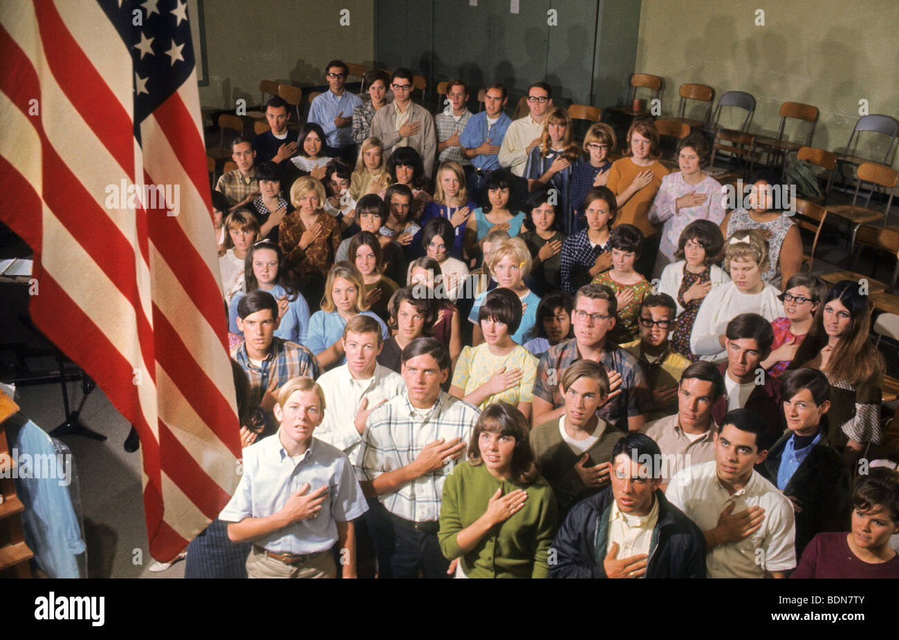 flag salute respect honor patriot heart pledge United States America ...
