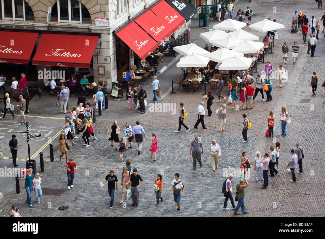 Covent Garden Piazza London Stock Photo - Alamy
