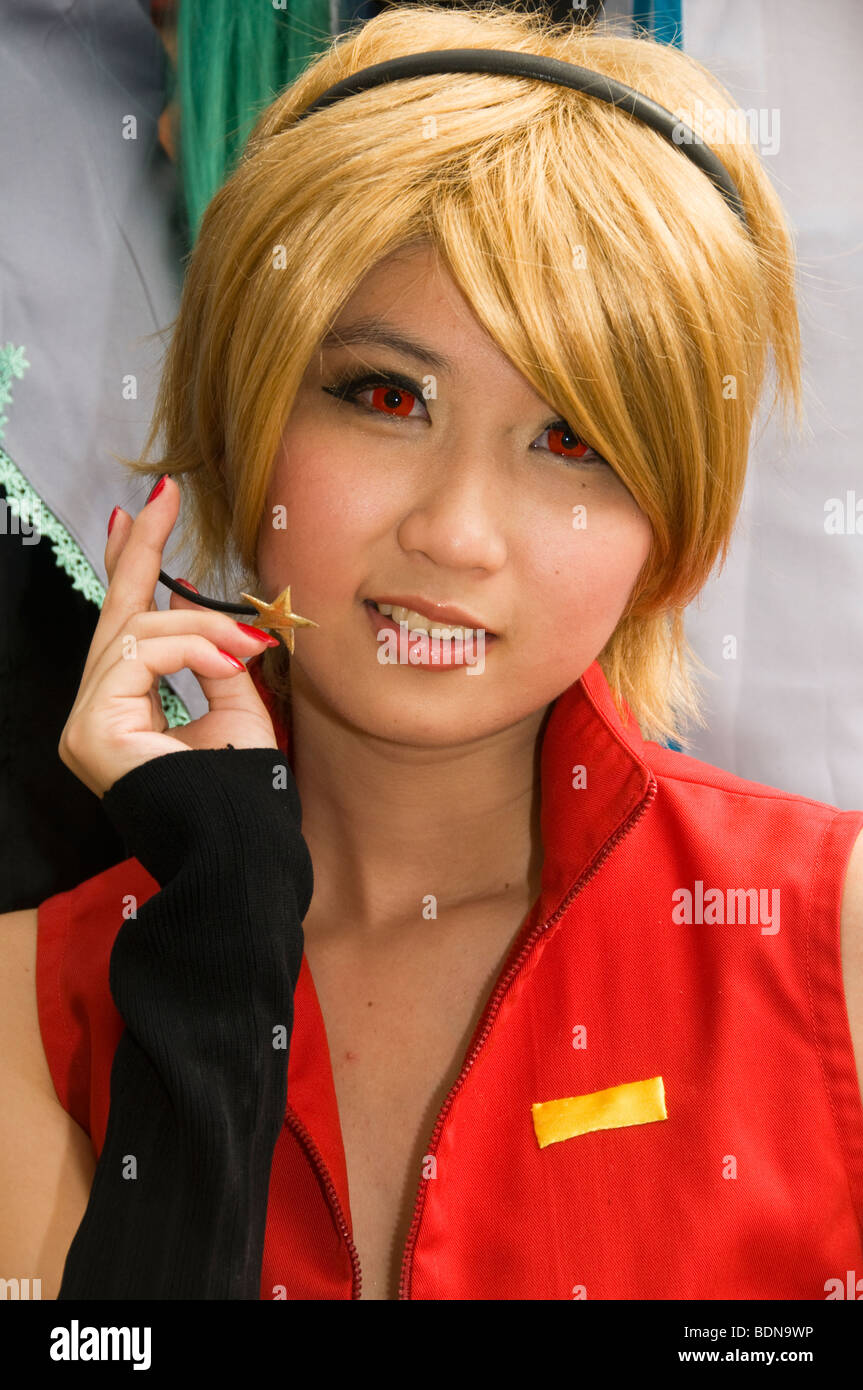 model at Japanese Cosplay festival in Bangkok Thailand Stock Photo - Alamy