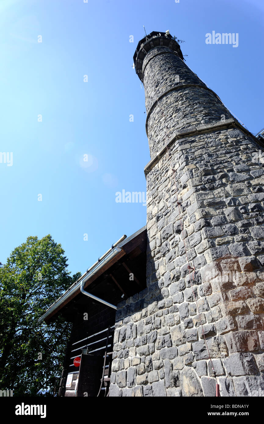 Svatobor observatory Susice Czech Republic Stock Photo - Alamy