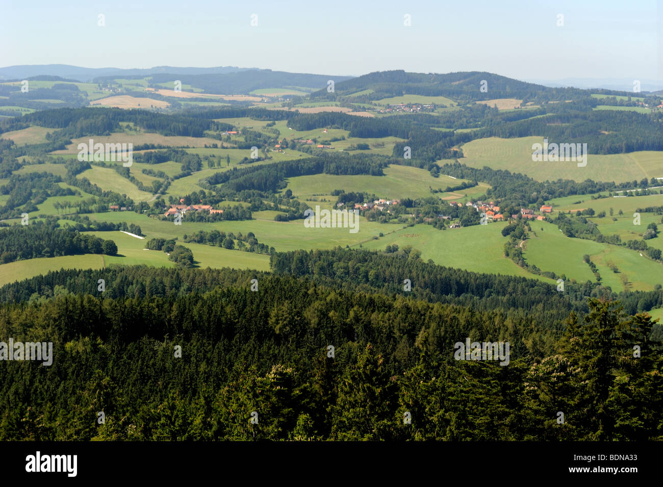 Svatobor observatory Susice Czech Republic Stock Photo - Alamy