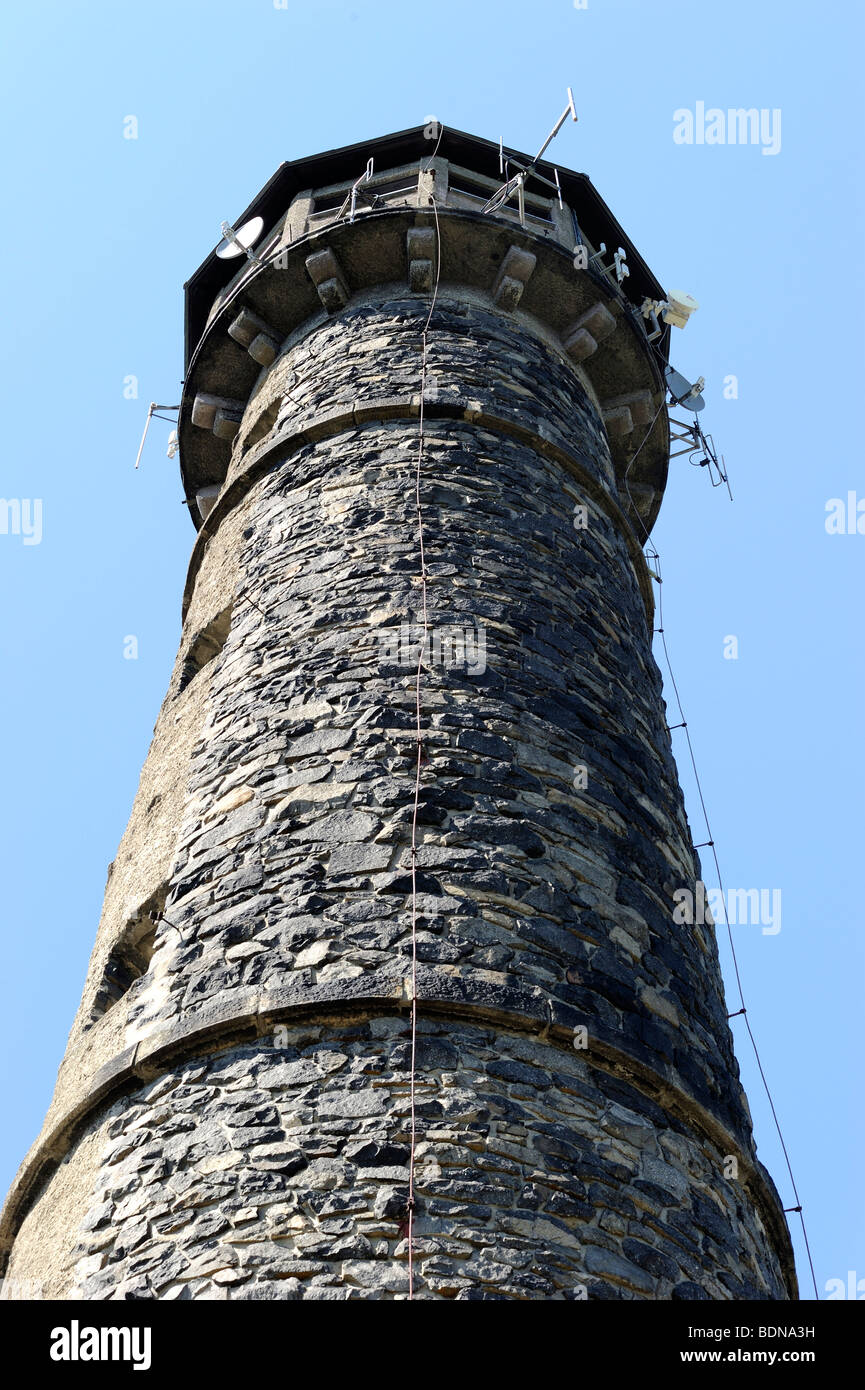 Svatobor observatory Susice Czech Republic Stock Photo - Alamy