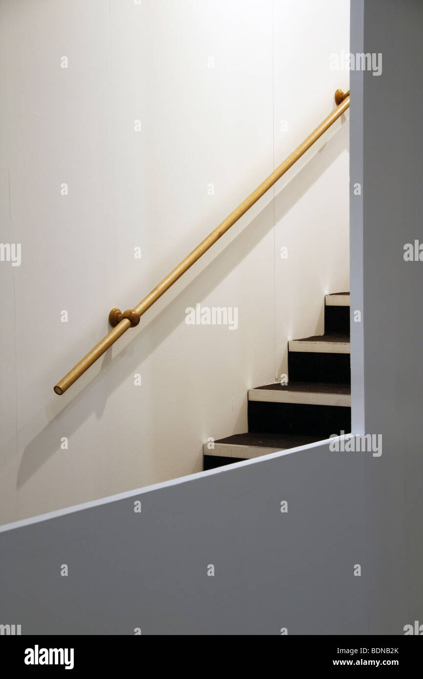 empty steps on stand in exhibition hall Stock Photo - Alamy