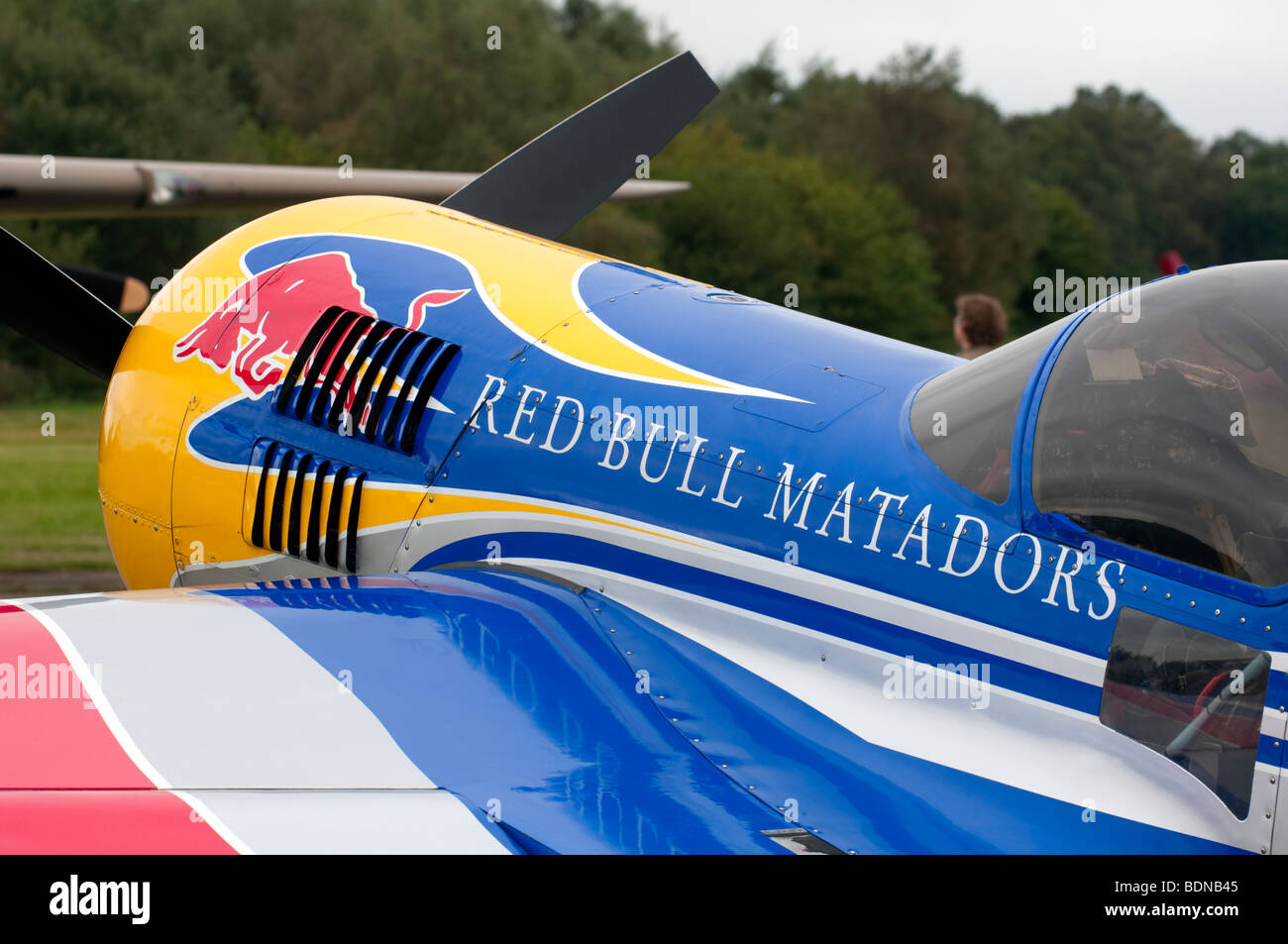 Red Bull Matadors Aerial display team Stock Photo - Alamy