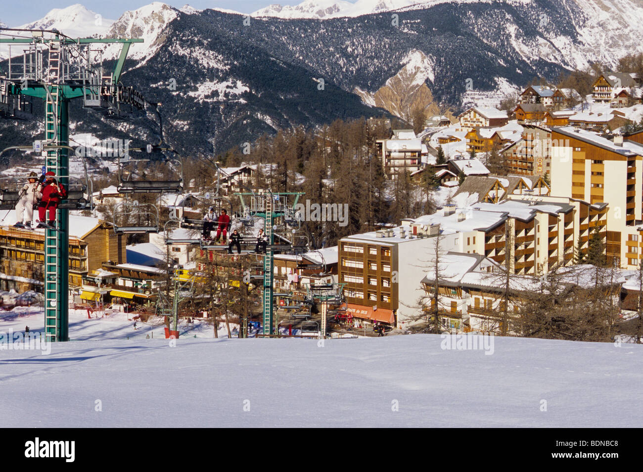 The ski station of Valberg Stock Photo - Alamy