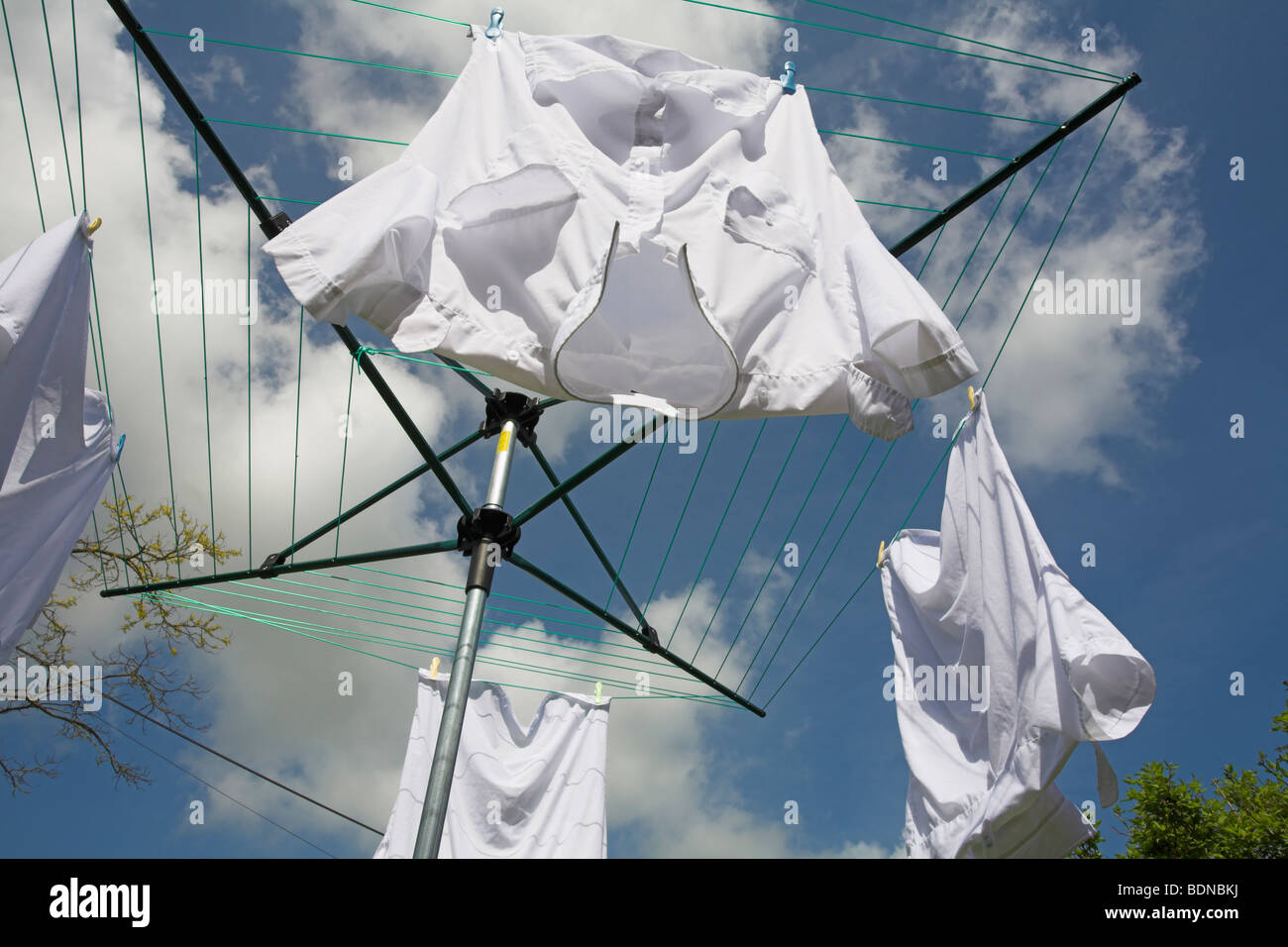 Wind blowing clothes hi-res stock photography and images - Alamy