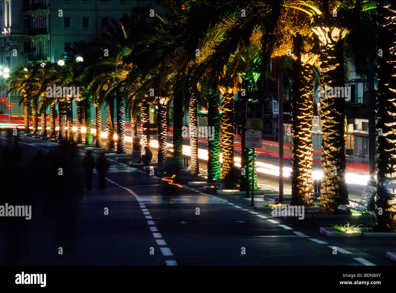Street lights in the Promenade des Anglais Nice Alpes-MAritimes 06 Cote ...