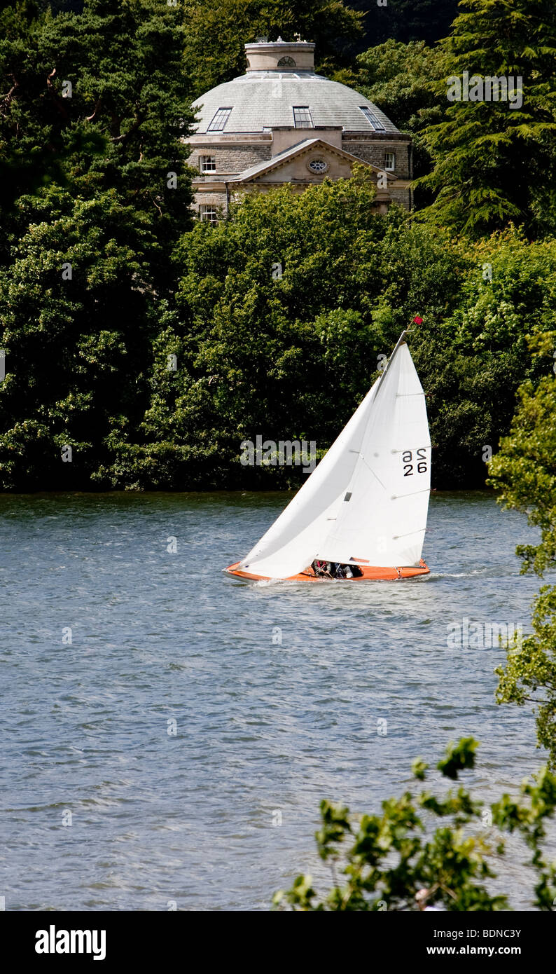 Belle Isle Round House Bell boat Bowness on Windermere Cockshot sailing ...