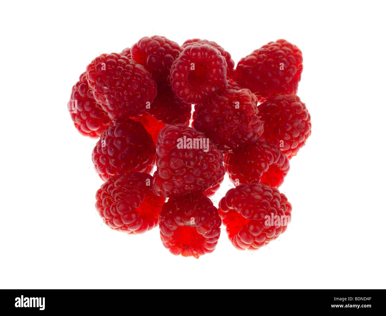 Raspberries Cut Out Stock Images & Pictures - Alamy