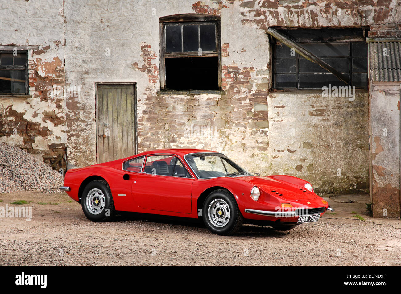 Ferrari Dino GT Stock Photo - Alamy