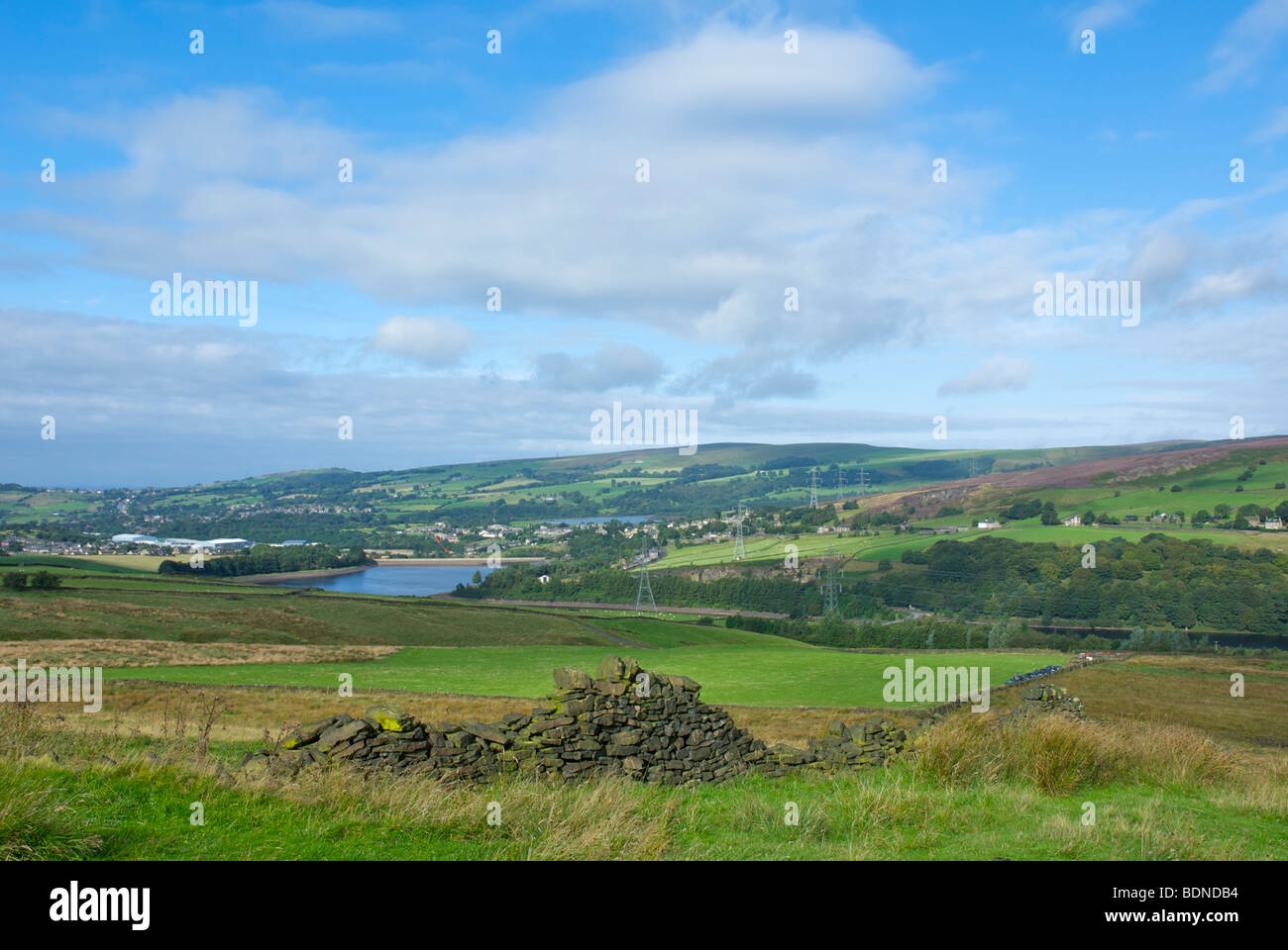 Tintwistle, Hadfield and Bottoms Reservoir, Longdendale, Peak National ...
