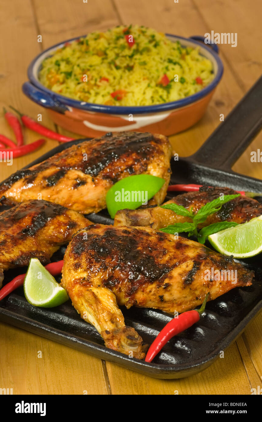 Peri peri chicken hi-res stock photography and images - Alamy