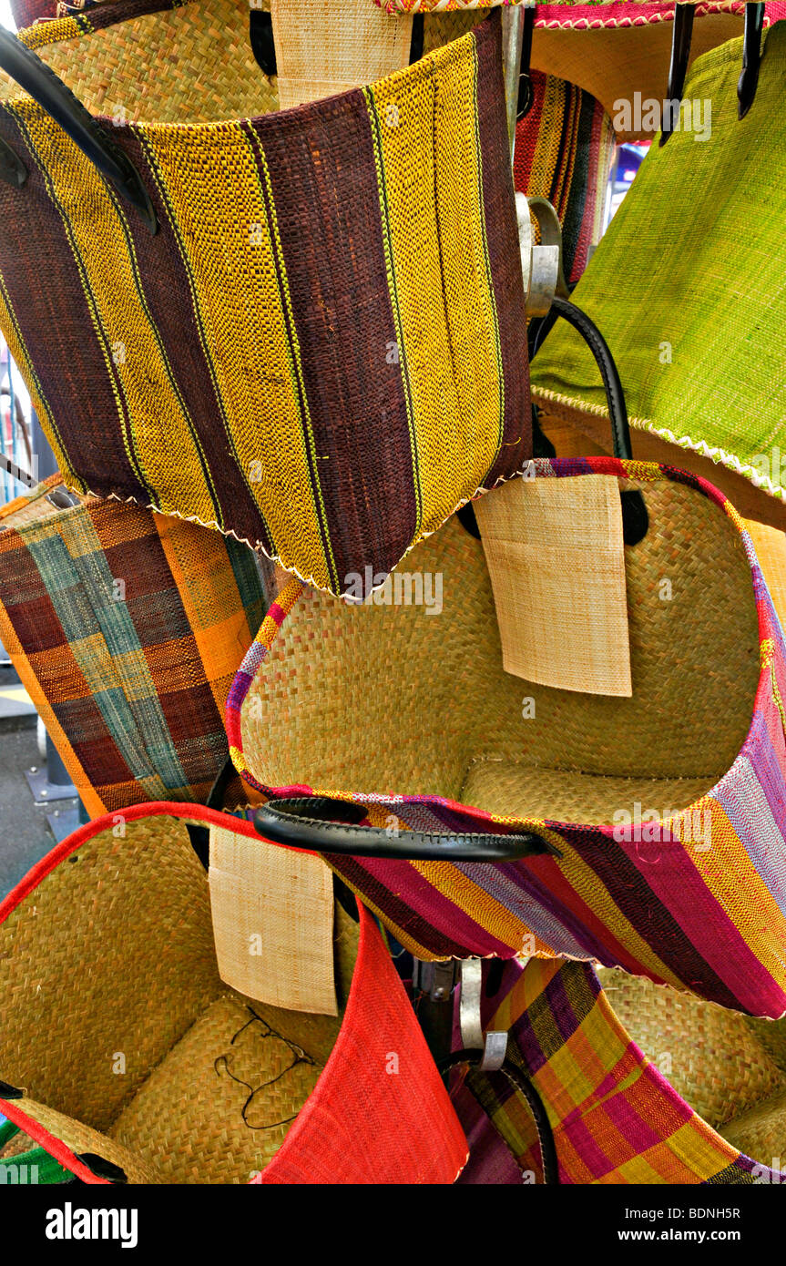 Market stall baskets hi-res stock photography and images - Alamy