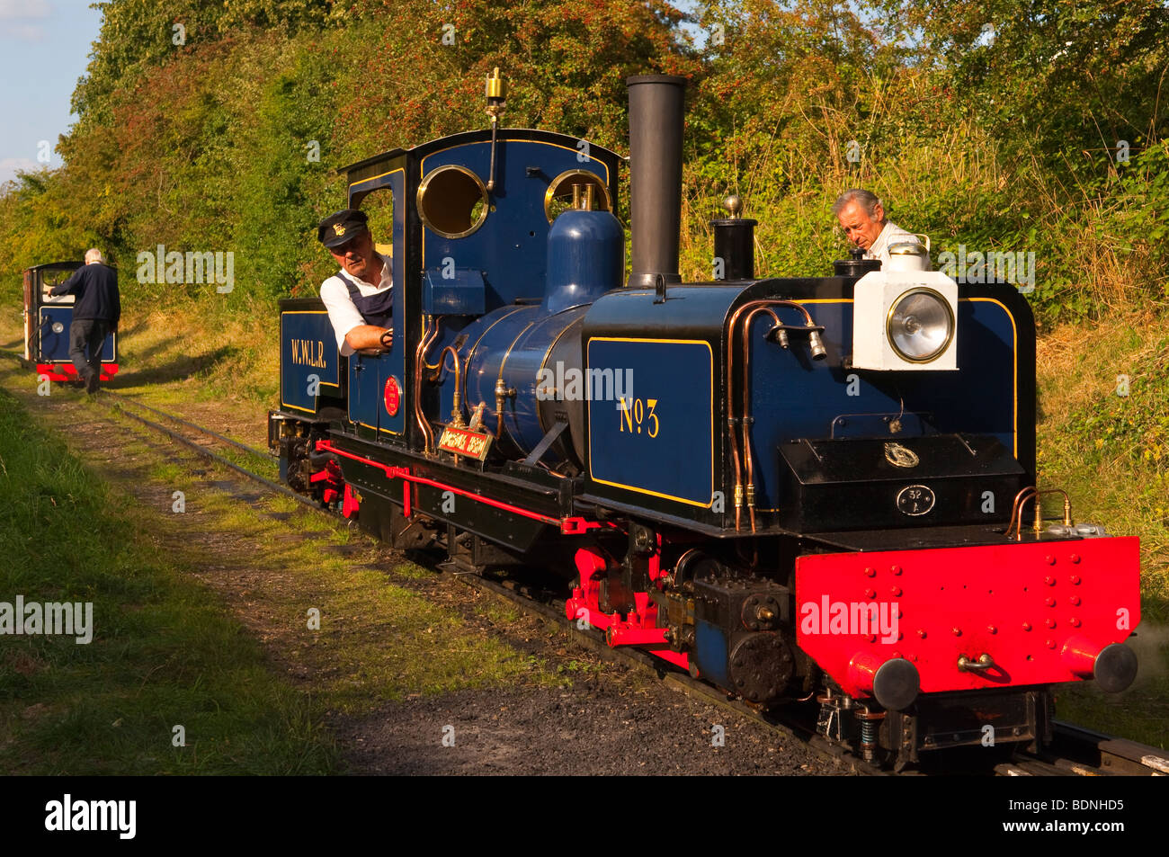 Miniature steam railway train hi-res stock photography and images - Alamy