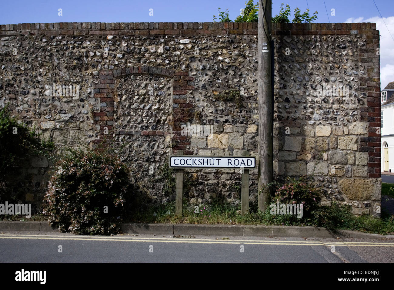 Funny road sign uk hi-res stock photography and images - Alamy