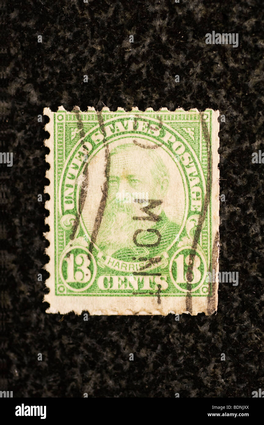Postage stamp 13 cents Stock Photo - Alamy