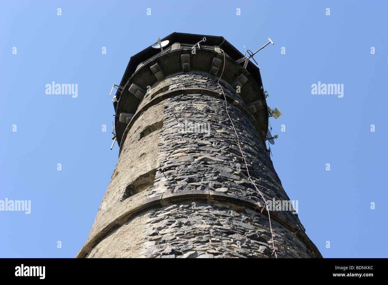 Svatobor observatory Susice Czech Republic Stock Photo - Alamy