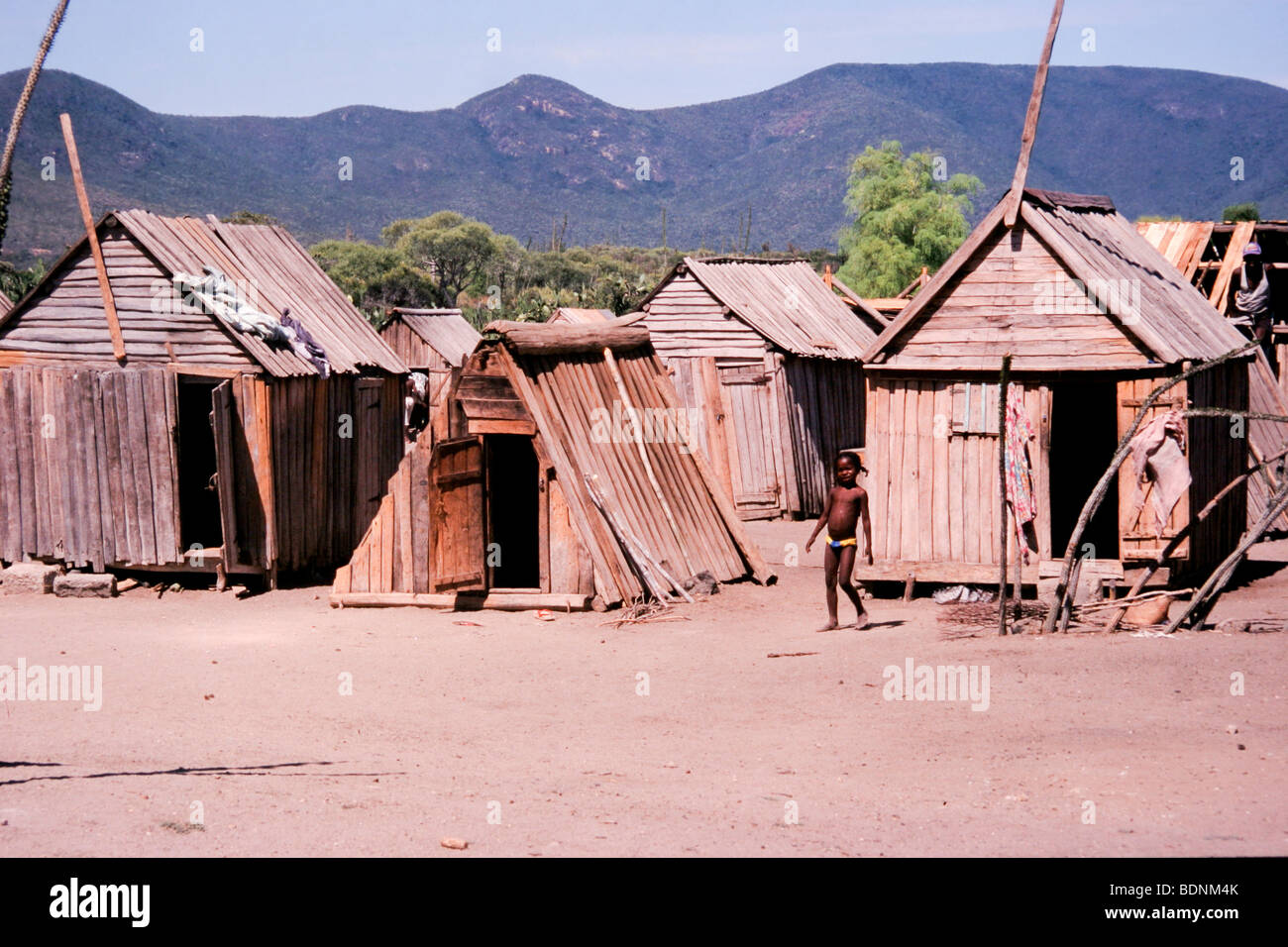 Africa, Madagascar, wood hunts in a village Stock Photo - Alamy