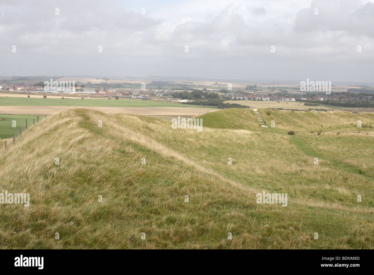 Neolithic england maiden castle hi-res stock photography and images - Alamy
