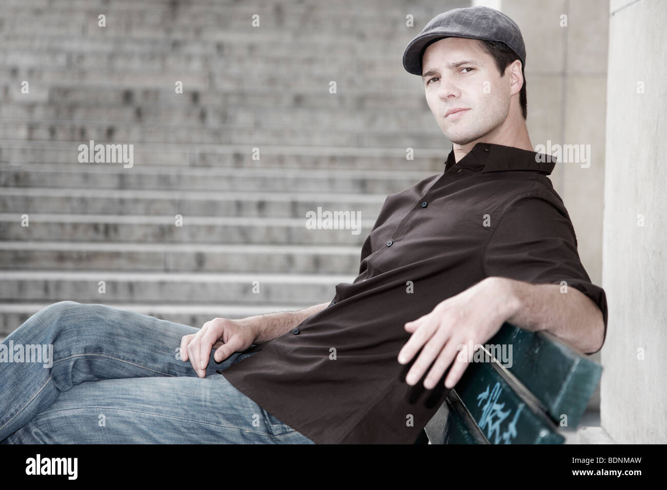 Young man, portrait Stock Photo - Alamy