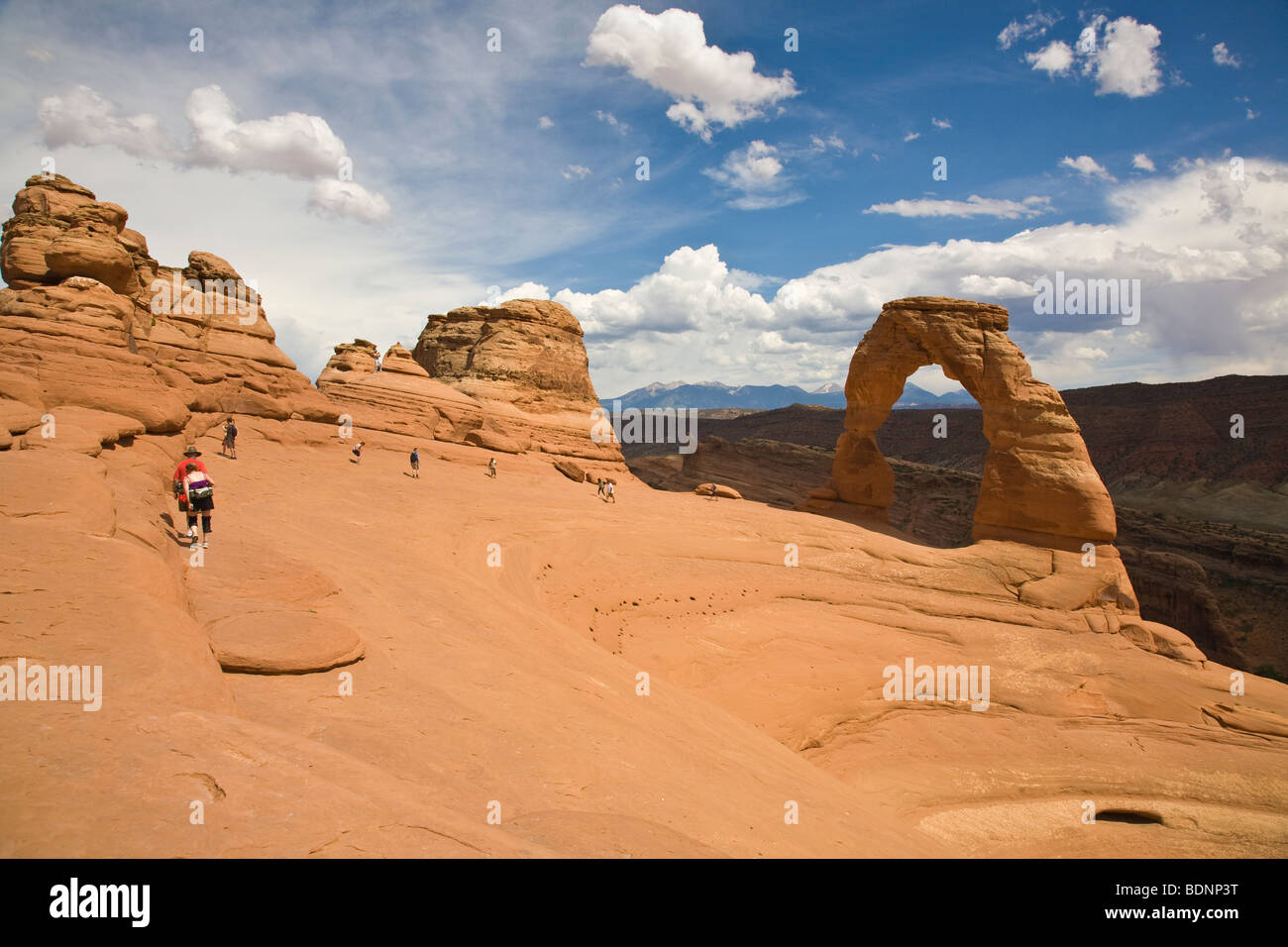 Delicate Arch, Arches National Park, Moab, Utah, United States Stock ...