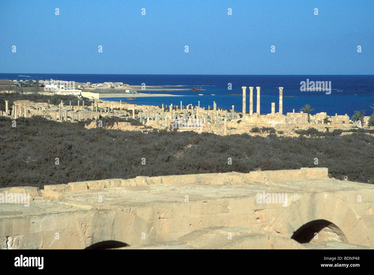 libya, africa, sahara desert, Sabratha Stock Photo - Alamy
